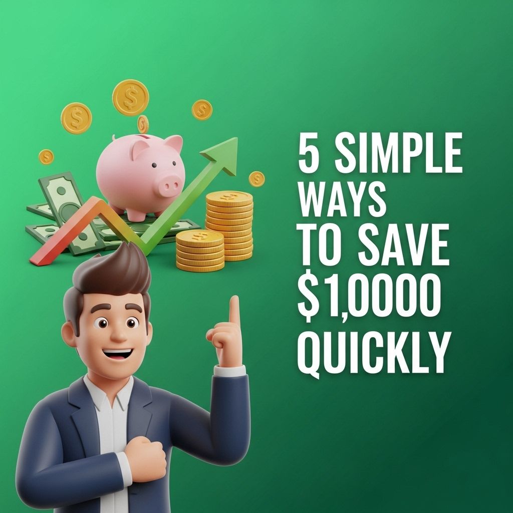 5 Simple Ways to Save $1,000 Quickly - Graphic Eagle