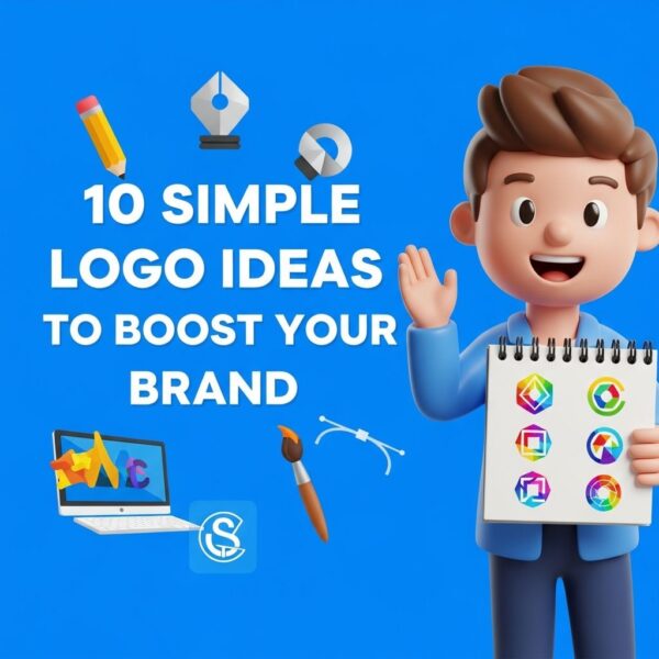 10 Simple Logo Ideas to Boost Your Brand - Graphic Eagle
