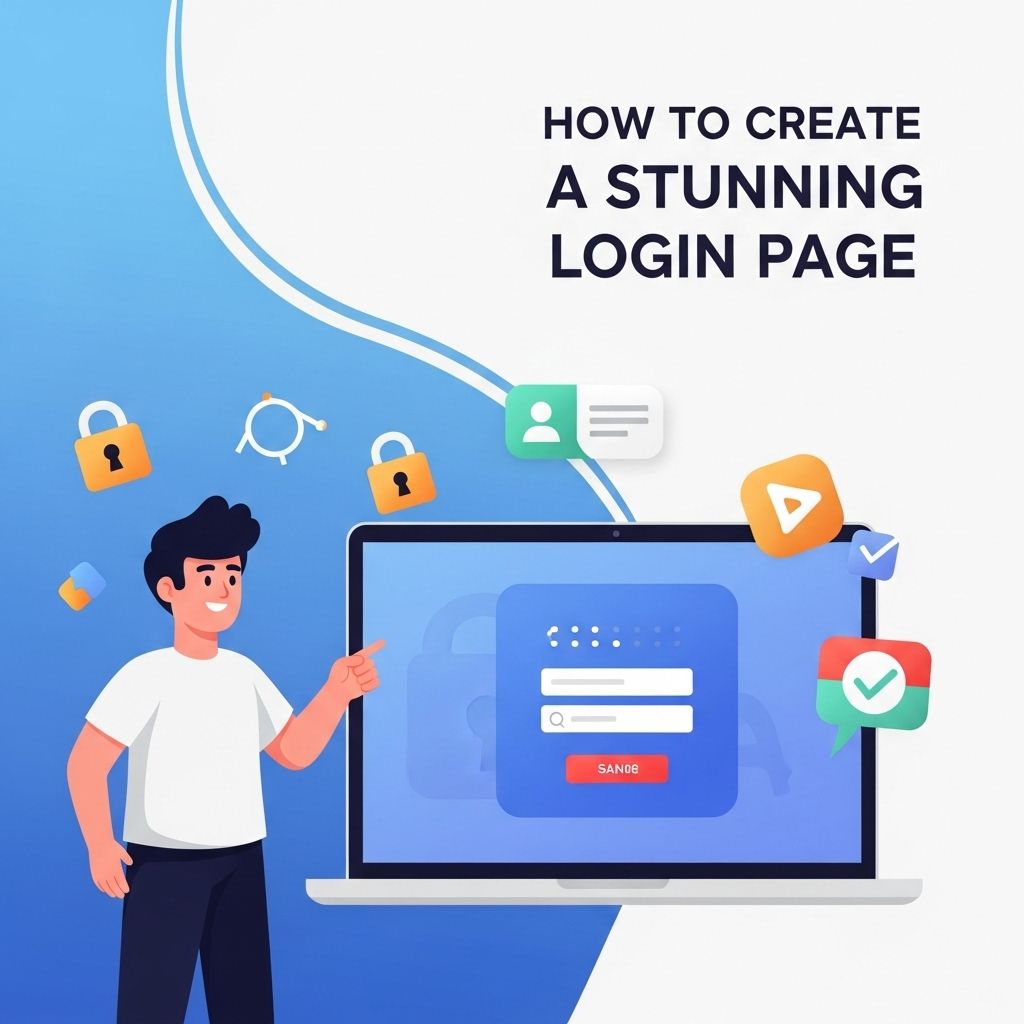 Design a Stunning Login Page Easily - Graphic Eagle
