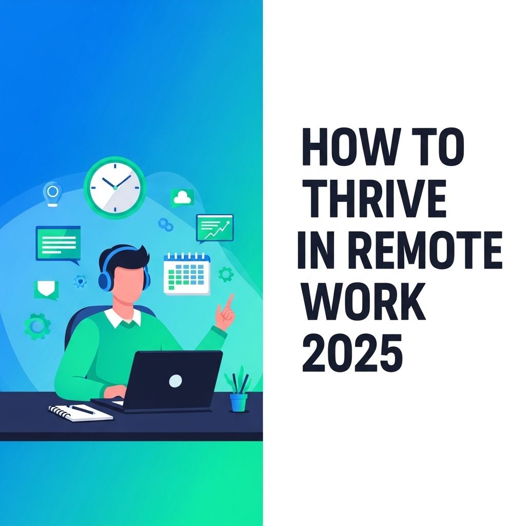 Thriving in Remote Work: Strategies for 2025 - Graphic Eagle