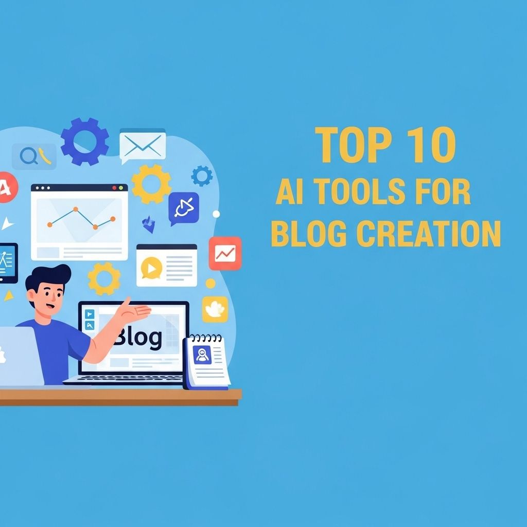 Top 10 AI Tools for Effortless Blog Creation - Graphic Eagle