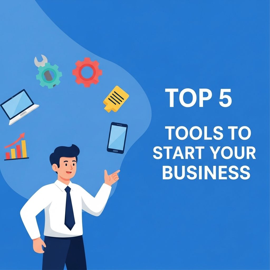 Top 5 Essential Tools to Kickstart Your Business - Graphic Eagle